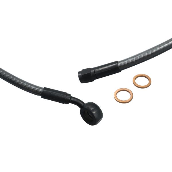 ・メーカー：MAGNUM(マグナム)・メーカー品番：AS77122・OEM：・適合車種：-・色：【メッシュ部分】KARBONFIBR【金属部分】ブラック・素材：-・サイズ：長さ：22in(約559mm)　フィッティング：AN-3、10mm・...