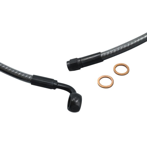 ・メーカー：MAGNUM(マグナム)・メーカー品番：AS77222・OEM：・適合車種：-・色：【メッシュ部分】KARBONFIBR【金属部分】ブラック・素材：-・サイズ：長さ：22in(約559mm)　フィッティング：AN-3、10mm・...