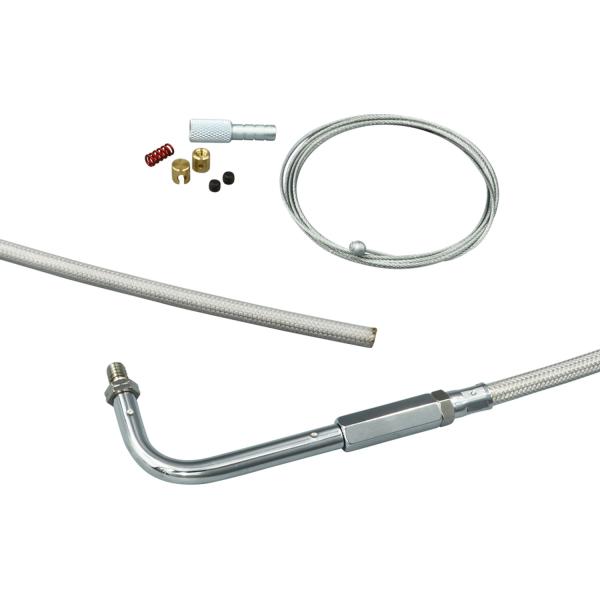 ・メーカー：MAGNUM(マグナム)・メーカー品番：394539・OEM：・適合車種：1981年〜1995年式ビッグツイン、スポーツスター下記の関連商品に掲載されている弊社スロットルハウジング・色：アウターチューブ：ステンレスフィッティング...