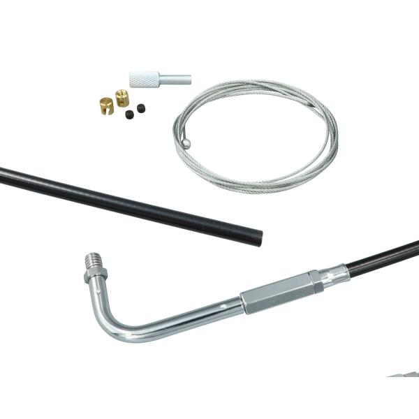 ・メーカー：MAGNUM(マグナム)・メーカー品番：493639・OEM：・適合車種：1981年〜1995年式ビッグツイン、スポーツスター下記の関連商品に掲載されている弊社スロットルハウジング・色：アウターチューブ：ブラックフィッティング：...