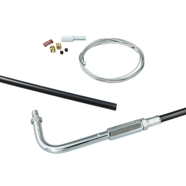 ・メーカー：MAGNUM(マグナム)・メーカー品番：494639・OEM：・適合車種：1981年〜1995年式ビッグツイン、スポーツスター下記の関連商品に掲載されている弊社スロットルハウジング・色：アウターチューブ：ブラックフィッティング：...