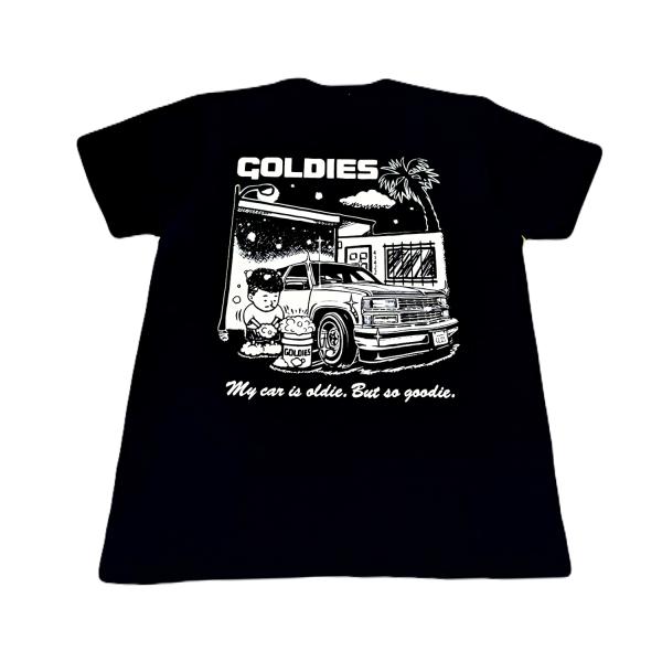 ・メーカー：Goldies Auto Detailing（ゴールディーズオートディテイリング）・メーカー品番：GT2401BK-M・OEM：-・適合車種：-・色：ブラック・素材：コットン・サイズ：【Mサイズ】着丈：約680mm　身幅：約52...