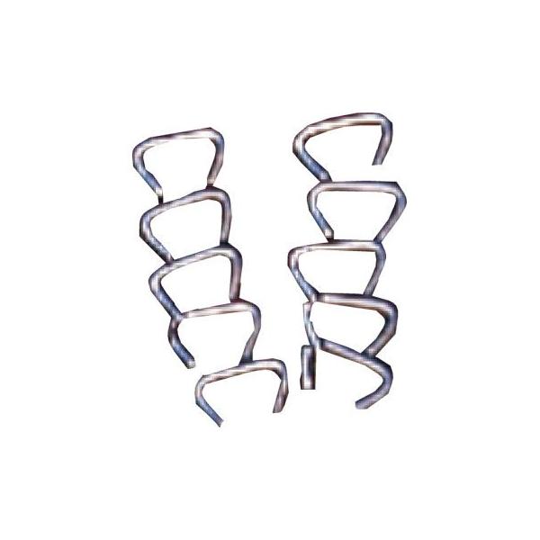 ■10個セット■材質：ステンレス●クランプのサイズは適合するショックコードの径を示します。