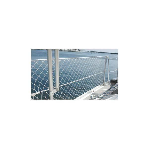 ■ロープ長：10m■材質：ナイロン製(100%)■ネット形状：55mmダイヤモンドメッシュ●小さな子供やペット等は、ライフラインの隙間から落ちてしまう危険性がありますが、このネットで防止してしまえば安心です。