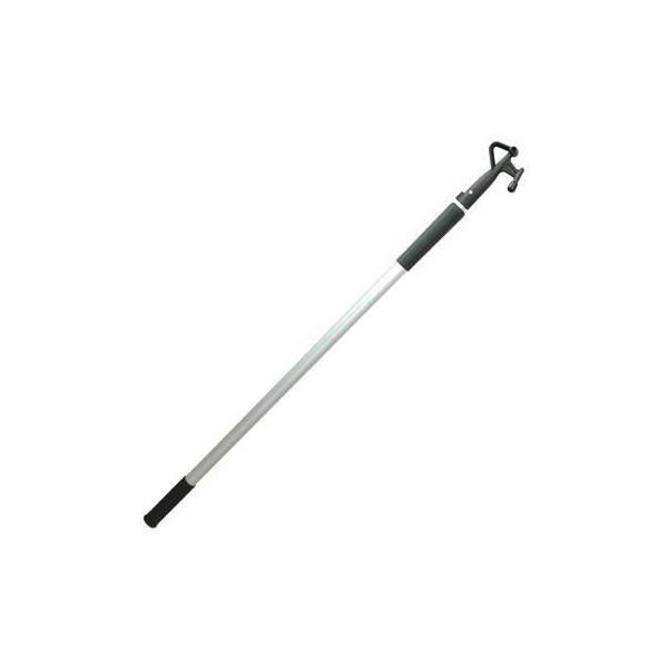 ■材質：アルミ製■クリップサイズ：30φ●1.2m〜2.0mの間で無段階に長さ調整・ロック可能。●フックの形状が異なる場合があります。※クリップは［品番：16704A］が適合します。