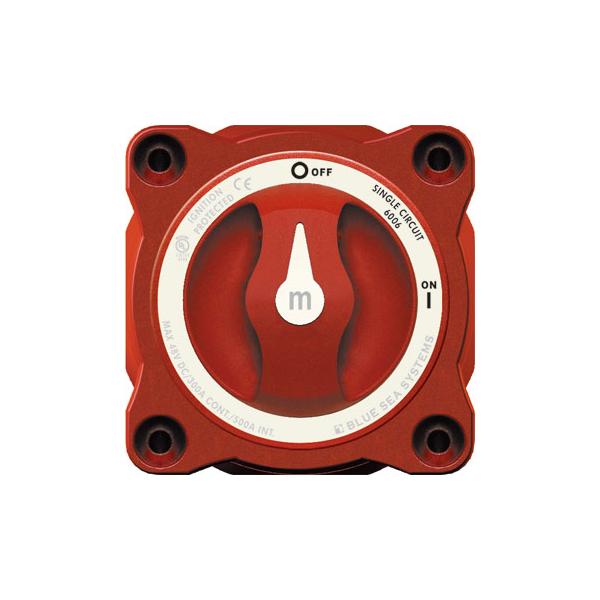 ■サイズ：68.9×68.9mm■連続帯電流：300Amp■瞬間耐電流:1500Amp(2.5秒)■最大電圧：48V●ポジションを示すリングステッカーとノブには蓄光ラベルを採用。●四方に4/OAWGまでのバッテリーケーブルを通せるスペース(...