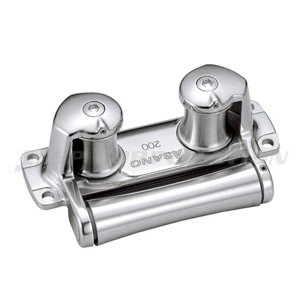 ■素材：(本体、ローラー)特殊ステンレス、(軸)SUS304、(プッシュ)ナイロン■重量：2.5kg■サイズ(mm)：(L)204、(L1)132、(B)60、(P)182、(P1)42、(W)46、(H)66、(H1)40、(穴径)9●本...