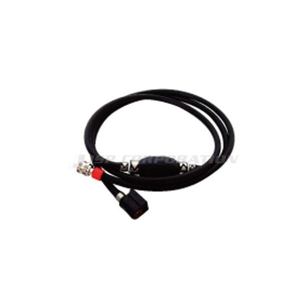 ◆返品・キャンセル不可■長さ：2.46m　■付属品：エンジン側プラスティックコネクタ、プライマーポンプ、燃料タンク側金属コネクター　■適合モデル：4ストローク　4〜30hp●トーハツ船外機用の燃料ホースです。