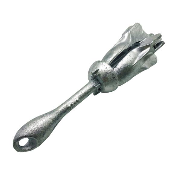 ■L(mm)：450■W(mm)：390● 爪部分を傘のように広げて使用し、使わないときはコンパクトに折りたためる、収納性抜群のアンカーです。● 収納性が高いため船内を有効に使用できるので、古くから釣り人に愛用され、フィッシャーマンズアンカ...