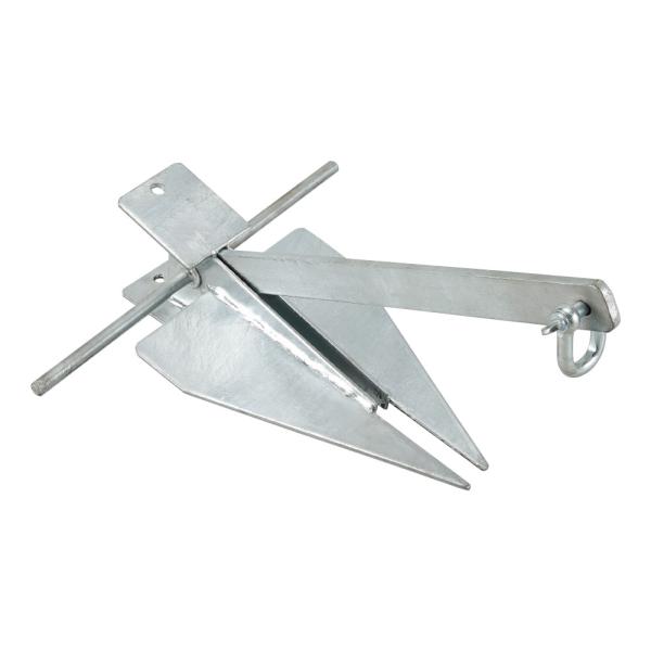 ◆佐川急便発送■亜鉛メッキ仕上げ、シャックル付●泥、砂、砂利などに威カを発揮する夕イプのアンカーです。