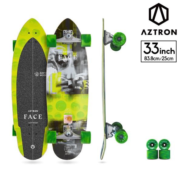 ◆外部倉庫発送■長さ：33"/83.82cm■幅：9.85"/25cm■テール：6.7"/17cm■ベアリング：ABEC9■トラック：SX 4.0 Silver■ウィール：70×51mm 78A■重量：3.3kg●初心者から中級者に最適なシ...