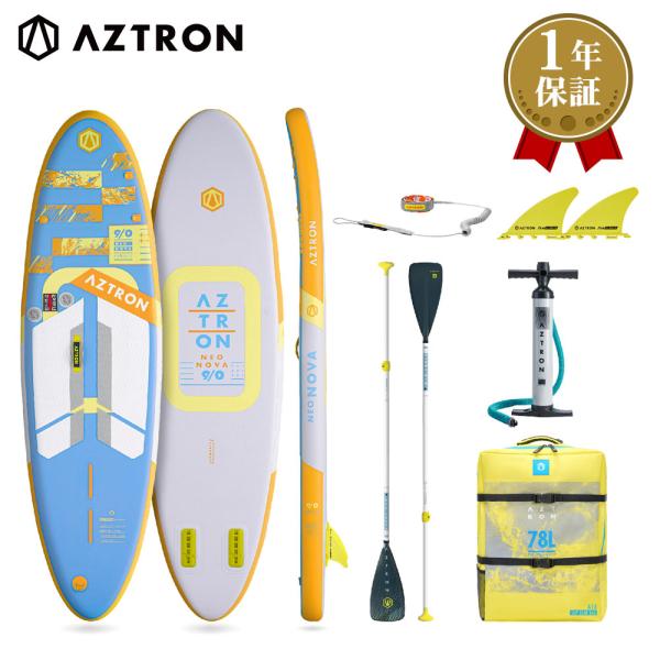 ◆外部倉庫発送■長さ：274cm■幅：71cm■厚さ：12cm■容量：190L■本体重量：6.8kg■メーカー推奨体重：70kg以下■最大積載量：90kg■最大空気圧：15psi■セット内容：SUP本体、ポンプ、バッグ、フィン×2、パドル、...