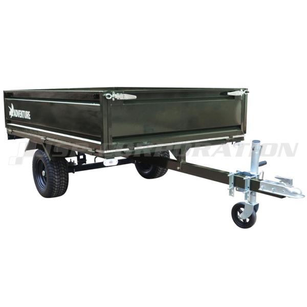 ◆メーカー直送品　※代引不可◆受注生産商品　※返品・キャンセル不可■フレーム材質/カラー：スチールフレーム（メッキ+粉体焼付塗装）/フォレストグリーン■全長ｘ全幅ｘ全高mm：3070x1440x1000■荷台寸法（内寸法）：1920x130...