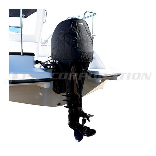 ■対応機種：DF70A/DF80A/DF90A■素材：プレミアムポリエステル生地●スズキ船外機にピッタリフィットする専用設計のヘッドカバー●船外機に馴染むブラックカラー●ヘッドを傷めないモケット裏地●バックル付ベルトで風飛び防止●ヘッドカバ...