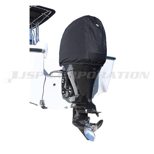 ■対応機種：DF250AP/DF300AP■素材：プレミアムポリエステル生地●スズキ船外機にピッタリフィットする専用設計のヘッドカバー●船外機に馴染むブラックカラー●ヘッドを傷めないモケット裏地●バックル付ベルトで風飛び防止●ヘッドカバーを...
