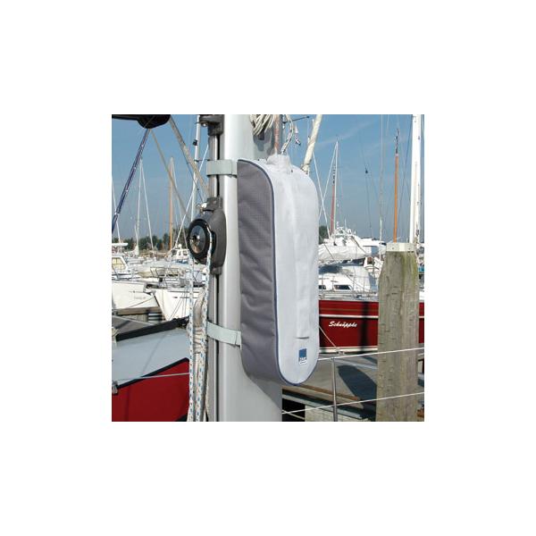 ■サイズ：L175×H600×D130mm●マストにハリヤードロープがぶら下がっていたり、周りのデッキに散らばっているのは見た目も悪く、転倒の可能性すらあります。●マストシートバッグでロープを収納しておけば非常にすっきりする上、ロ−プの劣化...