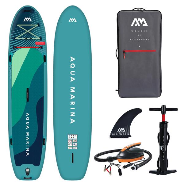 ◆外部倉庫発送■長さ：381cm■幅：86cm■厚さ：15cm■容量：430L■本体重量：11.6kg■最大積載量：220kg■最大空気圧：15psi■セット内容：SUP本体、ハンドポンプ、バッグ、フィン(センター×1)、電動ポンプ(B03...