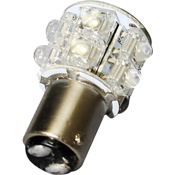 ■対応電圧：12V■消費電力：1.5W●照射方向が360度なので、航海灯用のLEDライトとしても使用可能です。●消費電力は従来のライトの1/4以下の省エネです。●船検非対応