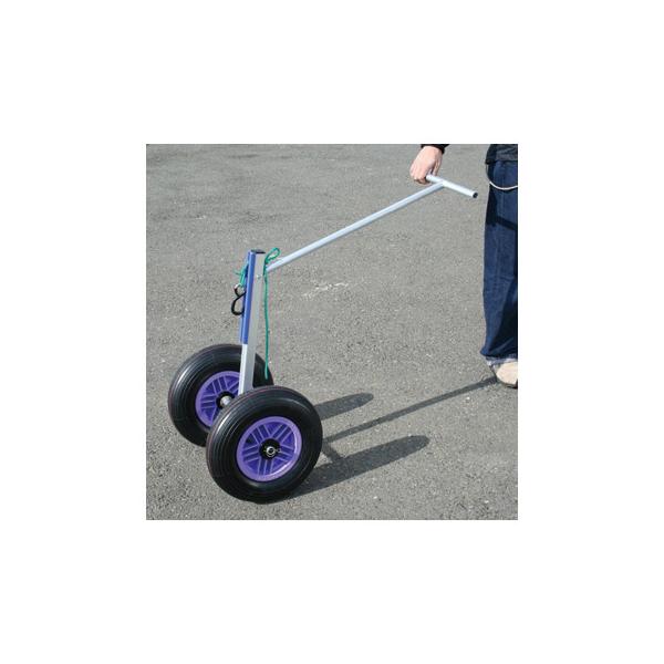 ◆メーカー直送品　※代引不可■材質：アルミ　■重量：7kg　■適応総重量：80kg以内■小型ボートの運搬　●スモールボート専用のバウドーリーです。トランサムドーリーとセットで使用すると砂浜も楽に移動出来ます。●Aタイヤは砂浜でご使用ください...