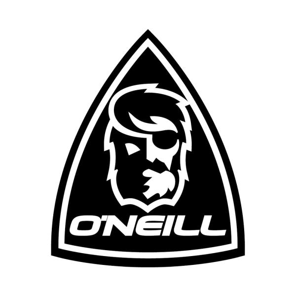 ■カラー：ブラック●オニールのシールです。●JACK STICKER 10cm シールタイプ