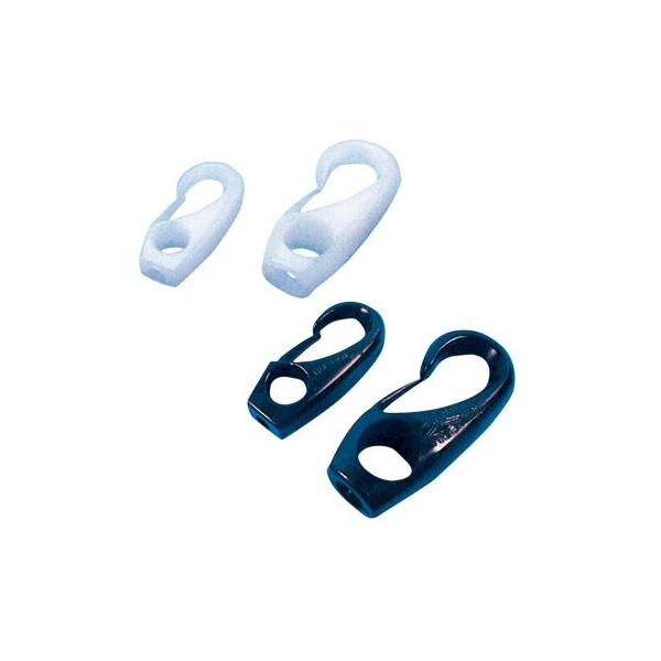 ■カラー：ホワイト、ブラック■ショックコードサイズ：4mm用■材質：ナイロン樹脂●ショックコードの太さに合わせてサイズを選んでください。