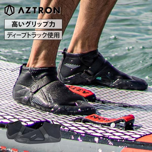 ■サイズ(cm)：37(23)、38-39(24)、40(25)、41-42(26)、43(27)、44-45(28)、46(29)■素材：ネオプレン90％、ナイロン10％●サイズ調整可能なストラップ付。●アンクル部分のサイズ調節可能なヒー...