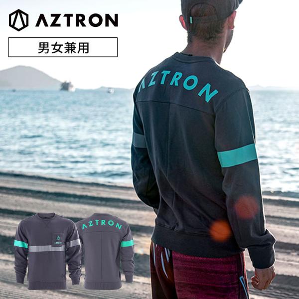 ■サイズ：S(48)、M(50)、L(52),XL(54)■素材：コットン60％、ポリエステル40％●クルーネックと胸ポケット付きデザイン。●胸ポケットとバックにAZTRONのロゴマーク付き。●アストロンのスウェットシャツは柔らかなブレンド...
