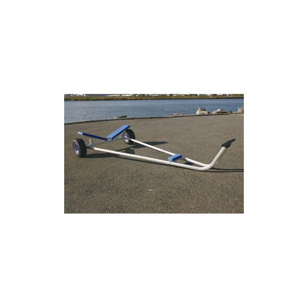 ◆メーカー直送品　※代引不可■フレーム適応艇種：S=A級ディンギー、M=スナイプ、L=16ft以上■タイヤサイズ：外径405φ、幅160mm、シャフト軸径25.4φ、ボス幅82mm、重量3.5kg●ベアリング入りタイヤで砂浜でも容易に運べ、...