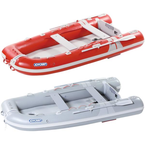 ◆佐川急便発送【ジョイクラフト 4〜5人乗り ゴムボート グランド315ワイド (JCM-315W)】■カラー：ライトグレー、レッド■予備検査証付き■定員：4〜5人■積載量：560kg■航行区域：3海里(約5.5km)■全長：315cm■全...