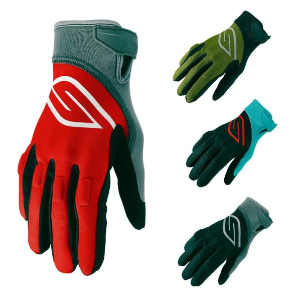 ■カラー：レッド/チャコール、ブラック/アクア、オリーブ/ブラック、ブラック/チャコール■サイズ：XS,S,M,L,XL●SLIPPERYのハイエンドモデルグローブ。●人差し指のデリケートなスロットルワークを妨げないネオプレーンパネルを採用...