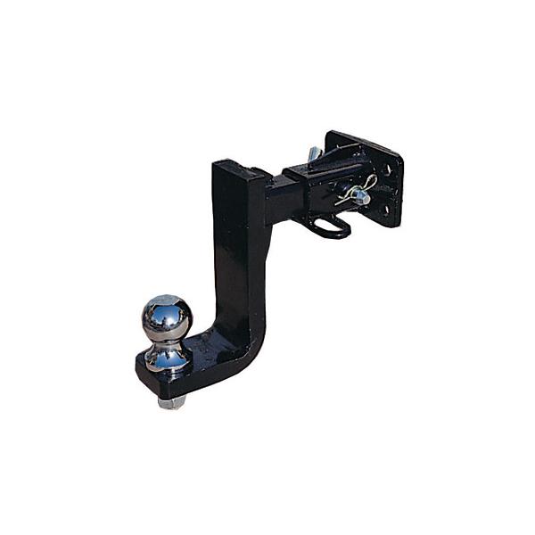 ■本体材質：スチール　■ヒッチボール材質：スチール■付属品：取付ボルト一式■ボルト穴ピッチ：高さ45mm/幅85mm■標準ボールマウント高：取付ボルト下側から座面まで-123mm■L7ボールマウント高：取付ボルト下側から座面まで-193mm...