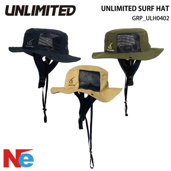 ◆受注生産商品　※返品・キャンセル不可■サイズ：56-59cm (M-L)■カラー：ブラック、カーキ、ベージュ●とても軽くて便利なサーフハットサイドメッシュ仕様なので蒸れにくく、乾きやすいアイテムです。●一般的なサーフハットよりも非常に軽く...