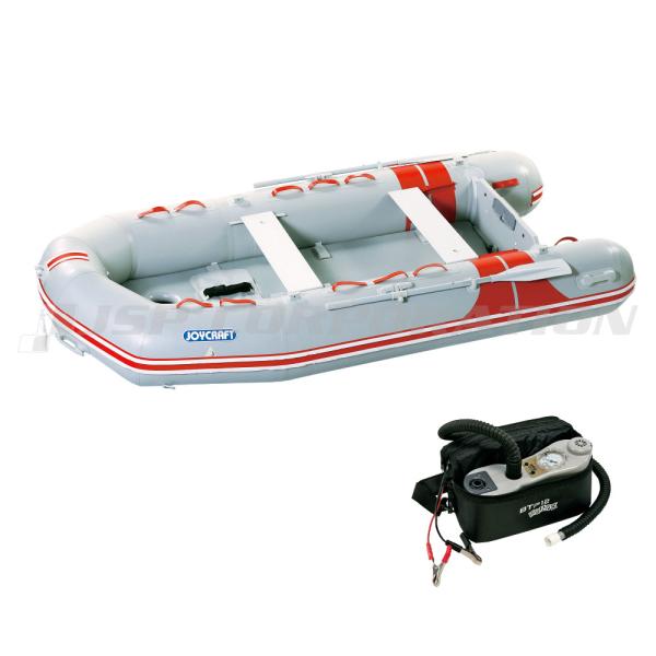 ◆返品・キャンセル不可◆佐川急便発送【ジョイクラフト 5人乗り ゴムボート JES-336】■予備検査証付き■定員：5人■積載量：650kg■航行区域：3海里(約5.5km)■全長：333cm■全幅：170cm■チューブ径：46cm■船内長...