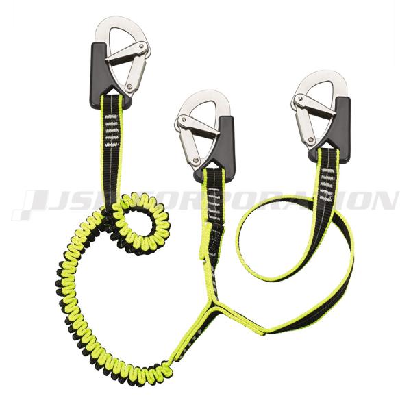 ■長さ：ストレート1m+伸縮式1-1.5m  ■重量：550g■フック開口部：14.5mm■フック重量：145g●ラインがダブルになっているテザーです。船上を移動する際にテザーを付けかえなければならない場合、常に一つのフックがどこかにロック...