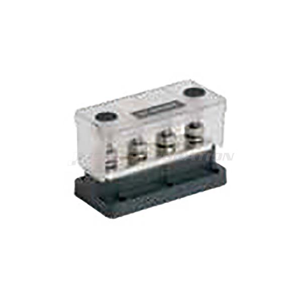 ■サイズ：98×49×61mm非常にコンパクトなバスバーです。バスバーカバーのシールはラベルライター（テープ幅12mm）で簡単に制作できます。