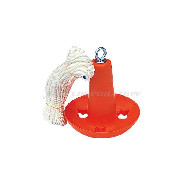 ■重さ：5kg■ロープ20m付き●外側をプラスチック成形したアンカーです。ボートのチューブを傷めにくい作りです。