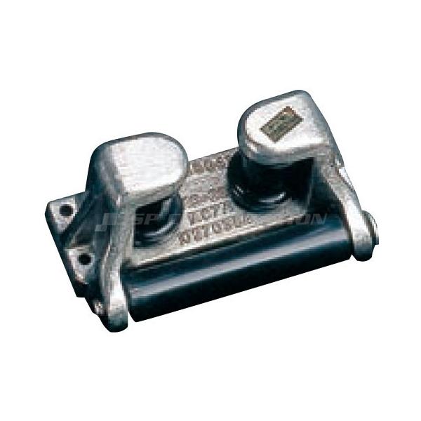 ■材質：アルミ合金、SUSボルト■サイズ：(A)92,(B)157,(C)315,(D)141●高硬質ウレタン使用のローラーにより、耐摩耗性に優れています。●アンカー巻き上げ時、ロープの引き上げ方向が違ってきてもスムーズに作用します。