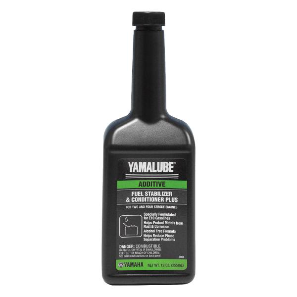 ■内容量：355ml■第4類第2石油類、危険等級II■引火点：11.0℃、沸点82.2℃※2ストロークの船外機等にはご利用いただけません。●マリンジェットに燃料を長期に入れたまま、保管する際の添加剤です。●ガソリンの劣化を防ぎ、燃料系統をク...