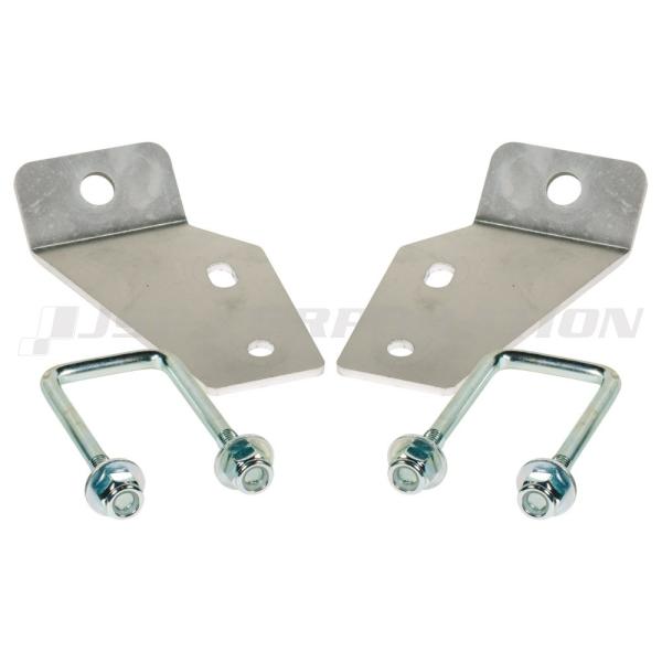 マルチフック３　左右セット■取付ボルト、ナット付■Uボルトサイズ：47mm×100mm■フレーム45×75mm用Uボルト(変更不可)●アドバンストLEDコンビネーションランプに対応したマルチフックです。