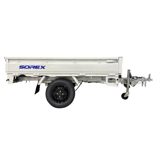 ◆メーカー直送品　※代引不可◆受注生産商品　※返品・キャンセル不可■トレーラー規格：軽４ナンバー■フレーム材質：スチール（溶接亜鉛メッキ処理）■ホイール：ペイントスチール■荷台ベットサイズ：1975×1400mm■最大積載量：350kg■全...