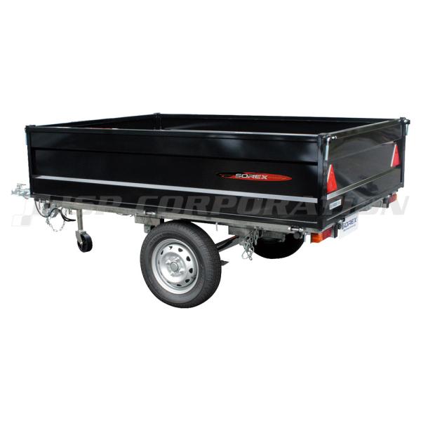 ◆メーカー直送品　※代引不可◆受注生産商品　※返品・キャンセル不可■トレーラー規格：軽4ナンバー■フレーム材質：スチール(溶融亜鉛メッキ処理・ブラック焼付塗装)■最大積載量：350kg■全長×全幅×全高：3090×1470×1060mm■車...