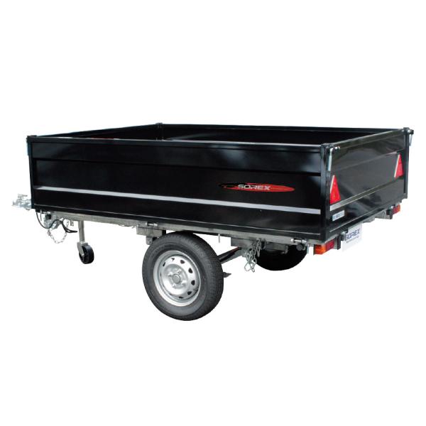 ◆メーカー直送品　※代引不可◆受注生産商品　※返品・キャンセル不可■トレーラー規格：軽4ナンバー■フレーム材質：スチール(溶融亜鉛メッキ処理・ブラック焼付塗装)■最大積載量：350kg■全長×全幅×全高：3090×1470×1060mm■車...