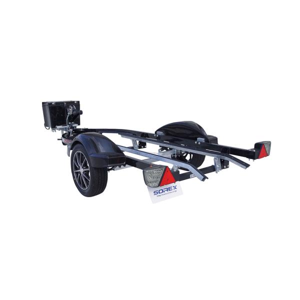 ◆メーカー直送品　※代引不可◆返品・キャンセル不可■トレーラー規格：小型8ナンバー■フレーム材質：電気亜鉛スチール（ウレタン塗装）■積載用途：PWC1艇積■最大積載量：500Kg■全長×全幅×全高：4700×1690×900mm■車両重量：...