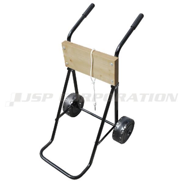 ◆佐川急便発送■Sシャフト船外機に適合■幅：8cm、直径20cm■船外機重量60kgまで対応■ブロー成型品(プラスチックタイヤ)●Sシャフト専用スタンドなので、バケツにそのまま入れて丸洗いできます。●砂地でも楽々使用可能●斜め支柱は、折りた...