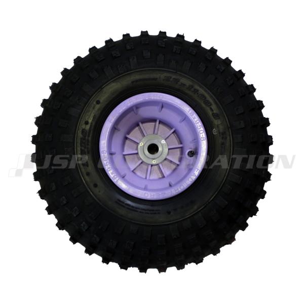 ◆メーカー直送品　※代引不可■タイヤ外径：550φ■タイヤ幅：245mm■シャフト軸径：25.4φ■ボス幅：133mm■重量：7.3kg■タイヤサイズ：22×11.00-8●新グレー色キャップタイヤ※この商品は荷受取人様が個人あての場合、ご...