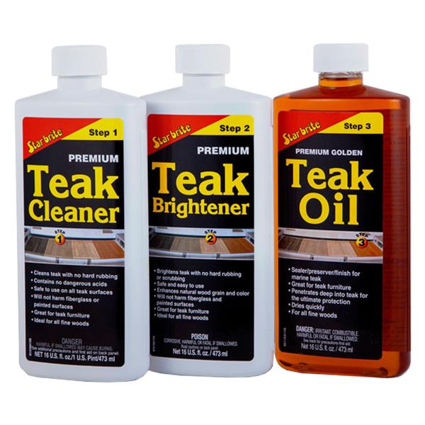 ■容量：473ml●クリーナー・リンス・オイルがセットになったスターブライト社製のチークケアキットです。●このセットがあれば40フィートクラスのボートデッキは十分です。