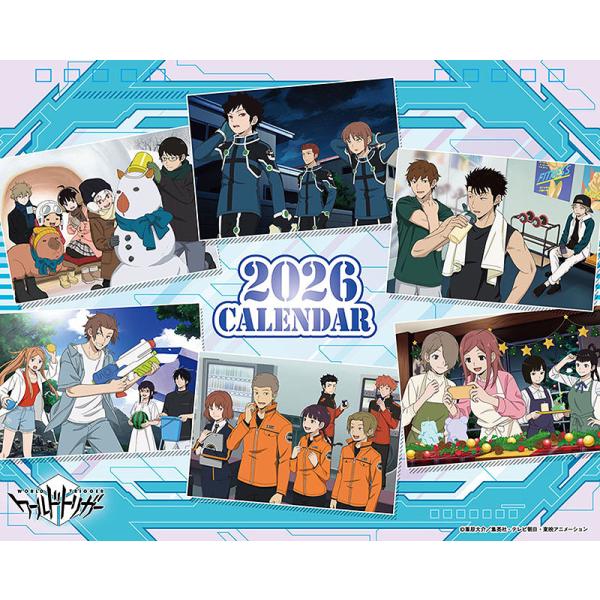 【発売日：2025年10月25日】アニメ/卓上 ワールドトリガー [2026年カレンダー]、メディア：GOODS、発売日：2025/10/25、重量：109g、商品コード：2026CL-28、JANコード/ISBNコード：496091949...