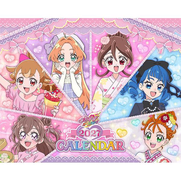 【発売日：2026年09月19日】アニメ/卓上 プリキュアオールスターズ [2027年カレンダー]、メディア：GOODS、発売日：2026/09/19、重量：172g、商品コード：2027CL-16、JANコード/ISBNコード：49609...