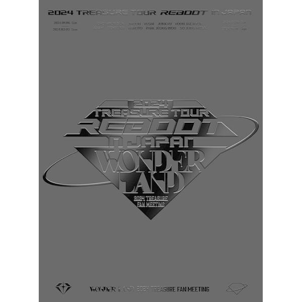 【発売日：2024年11月06日】TREASURE/2024 TREASURE TOUR [REBOOT] IN JAPAN + 2024 TREASURE FAN MEETING〜WONDERLAND〜 [初回生産限定盤]、メディア：Bl...