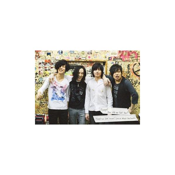 【発売日：2009年07月01日】flumpool/LIVE DVD「How did we feel then?」〜flumpool Tour 2009 "Unreal" Live at Shibuya Club Quattro〜、メディア...
